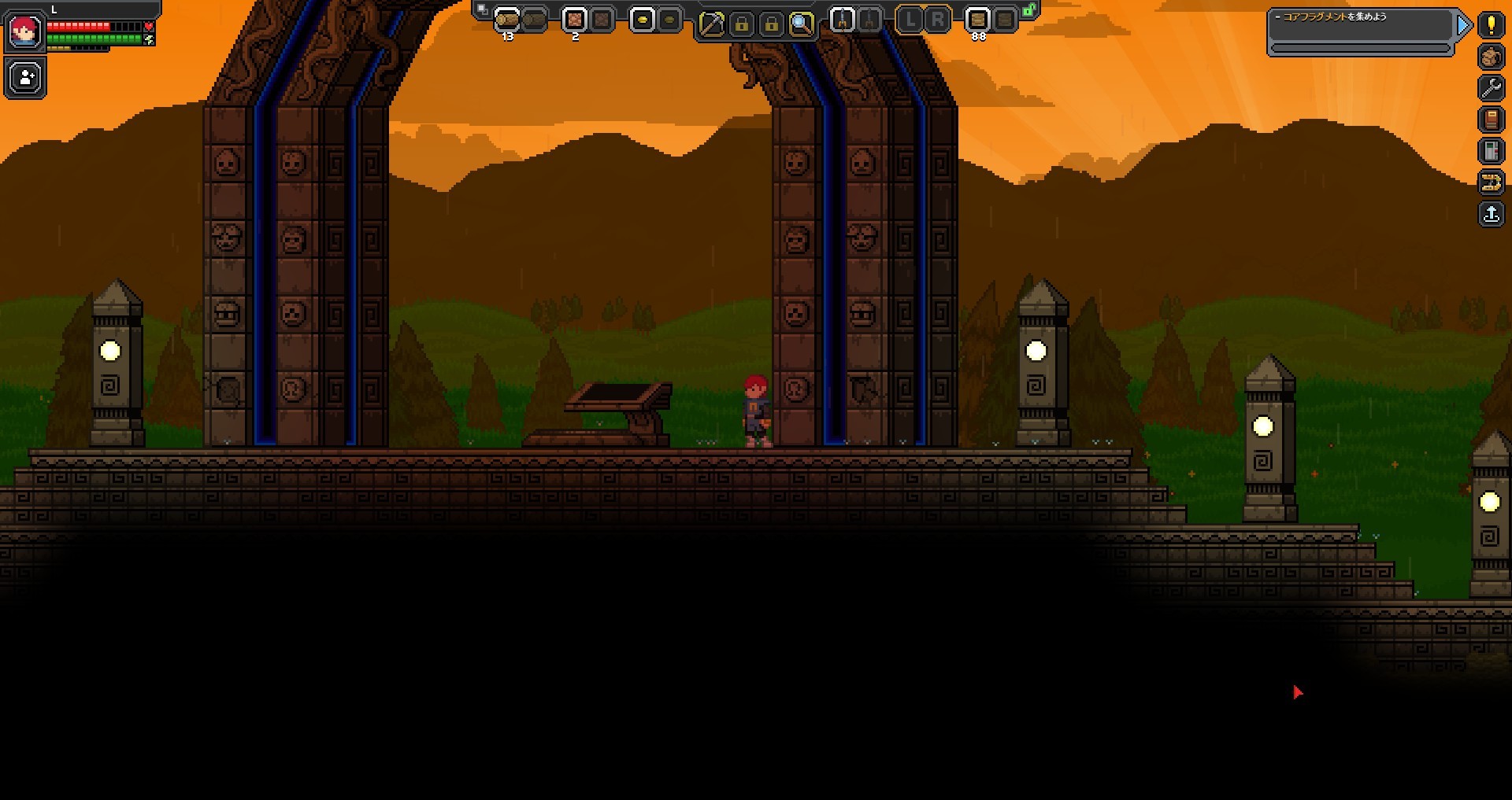 惑星探索2Dアクション【PCゲームレビュー】Starbound - GAME11